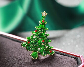Christmas Enamel Pin - Etsy
