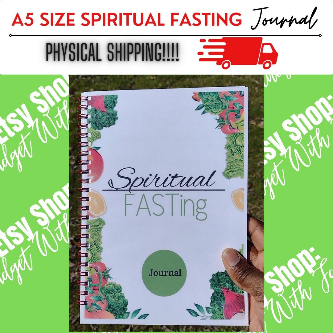 Health and Wellness Journal Fasting Journal A5 Size Journal - Etsy