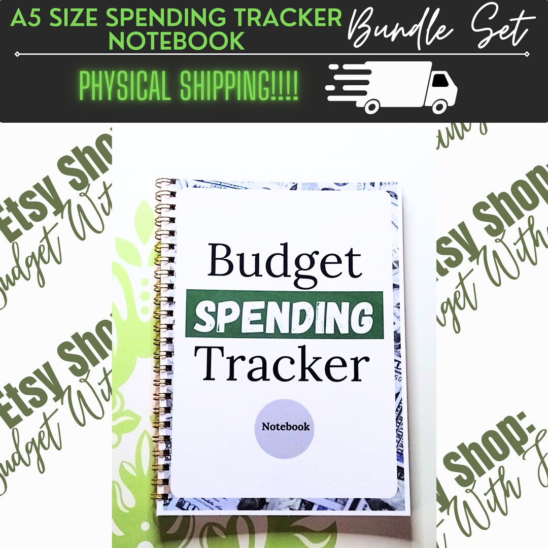 A5 Size| Spending Tracker| Notebook| Budget Spending Tracker| Budget ...