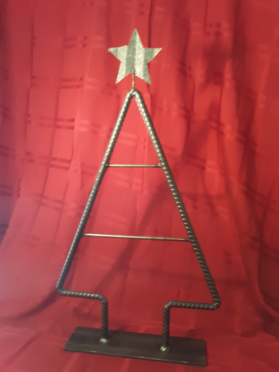 Metal Rebar Christmas Tree - Etsy