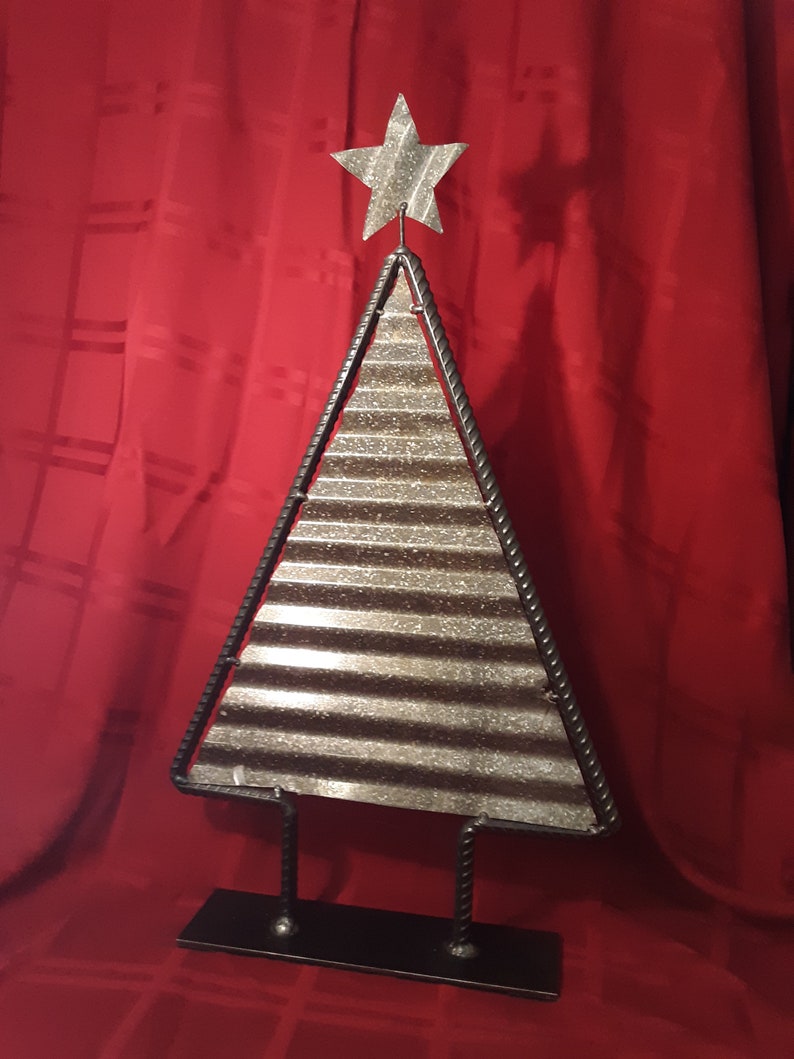 Metal Rebar Christmas Tree - Etsy