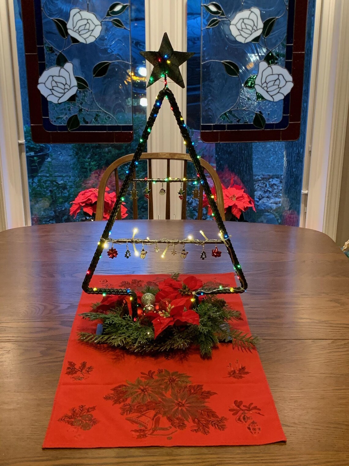 Metal Rebar Christmas Tree - Etsy