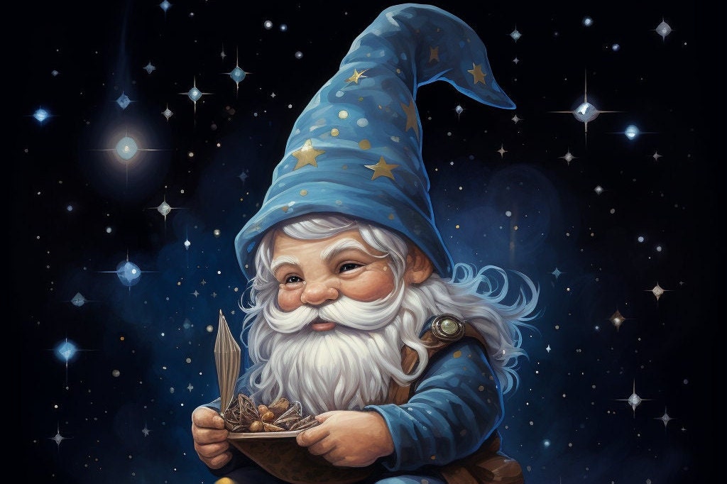 Gnome Nursery Wall Art Prints Children's for Home Decor or Child's Room ...