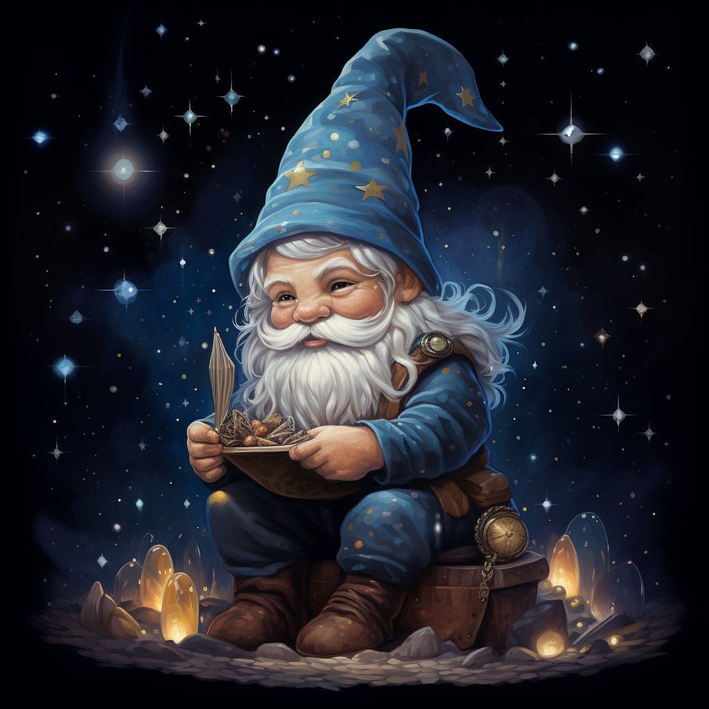 Gnome Nursery Wall Art Prints Children's for Home Decor or Child's Room ...