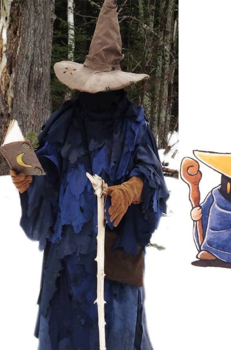 Deluxe Wraith Robe With Hood - Etsy