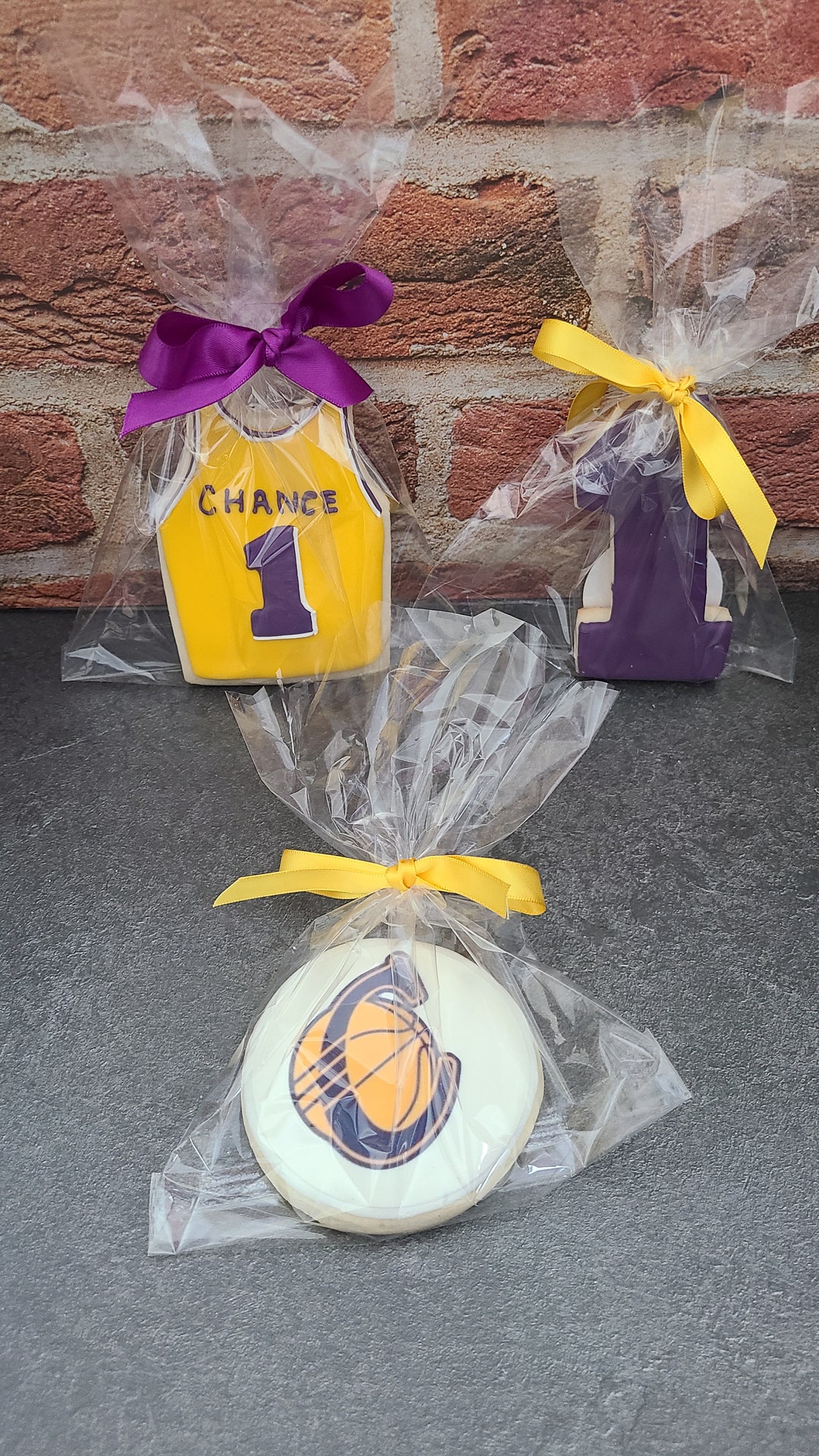 Let's Go Lakers Plus Birthday Age Sugar Cookies - Etsy
