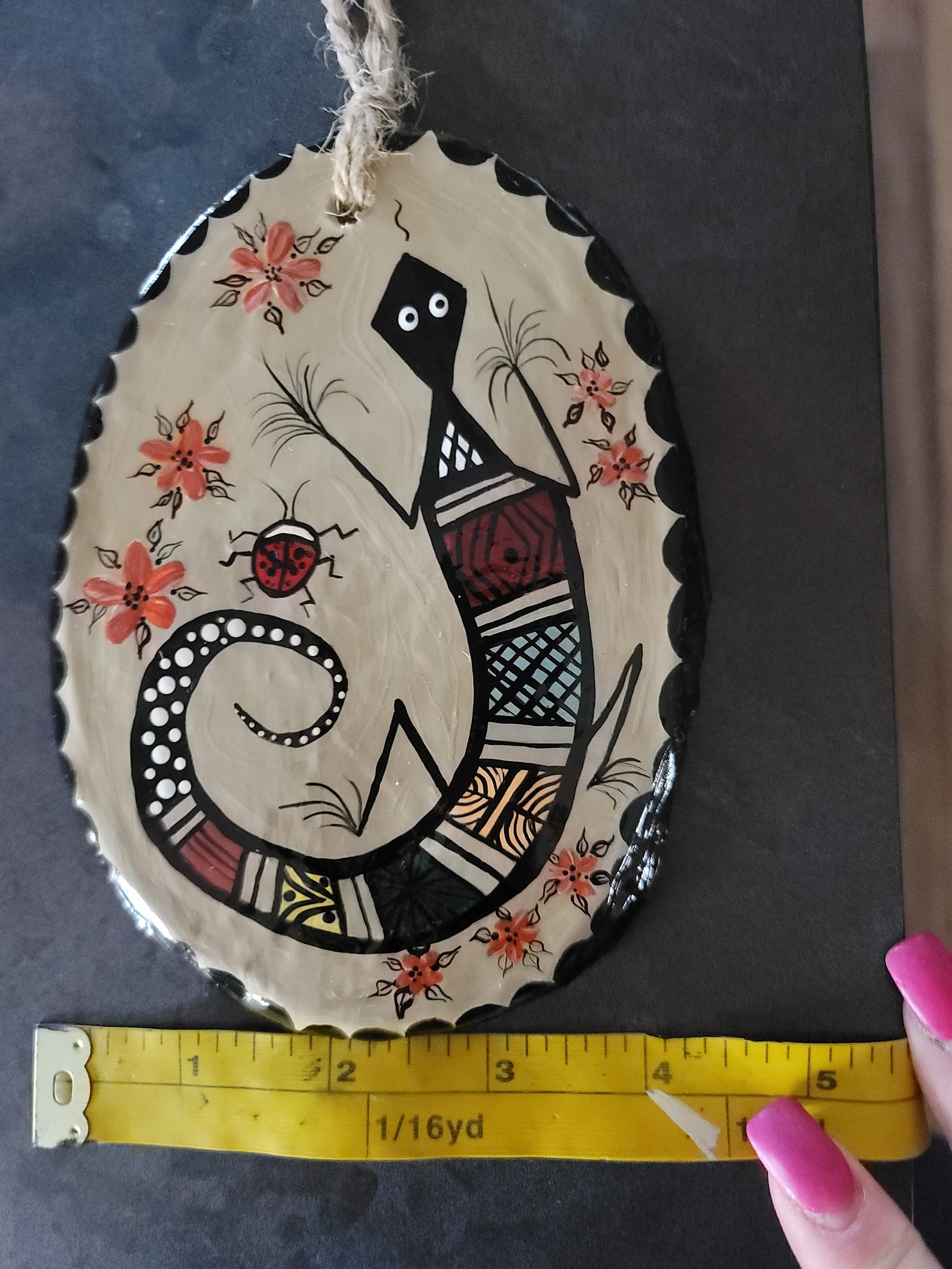 Native American Pottery Lizard Wall Hanging - Etsy