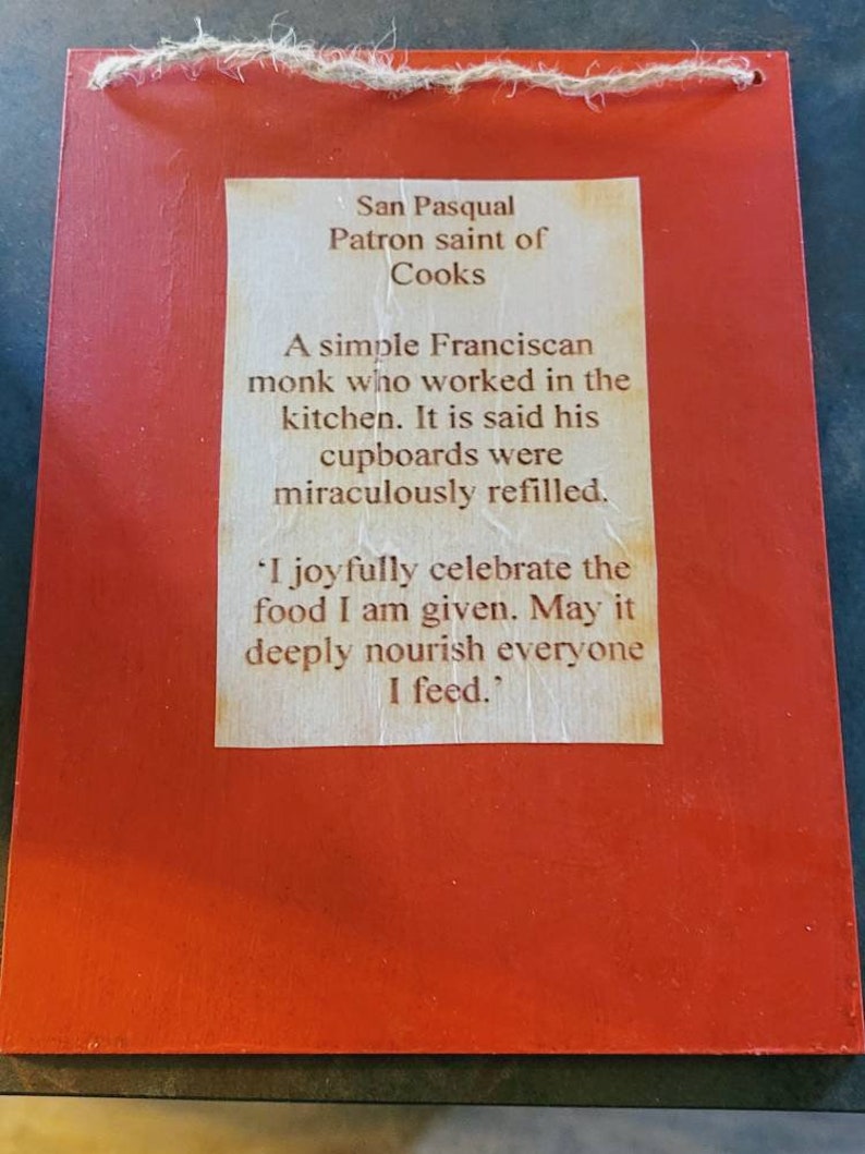 St San Pasqual 9x12 Wall Hanging Foodie - Etsy