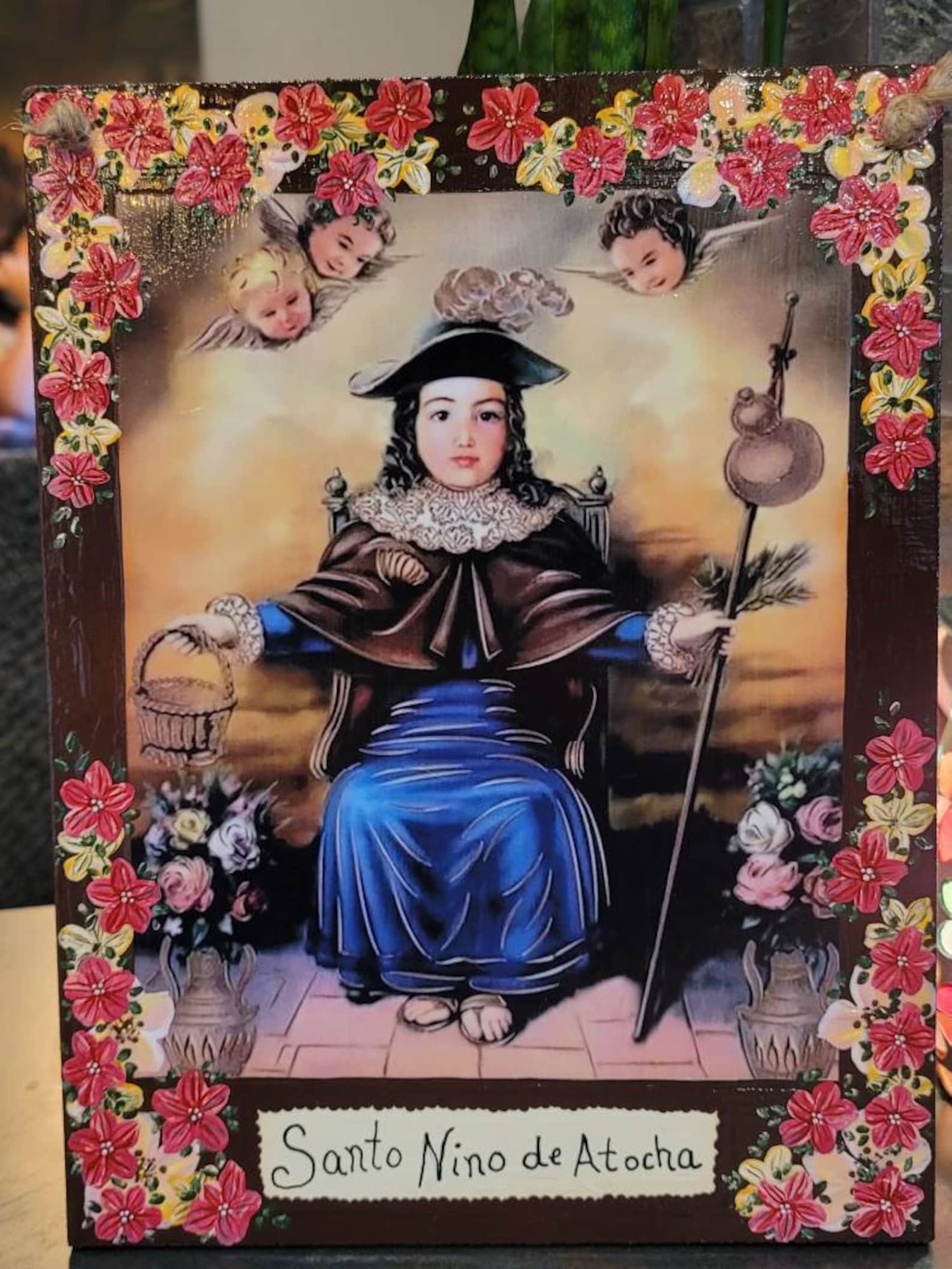 Santo Nino De Atocha 9x12 Wall Hanging Picture - Etsy