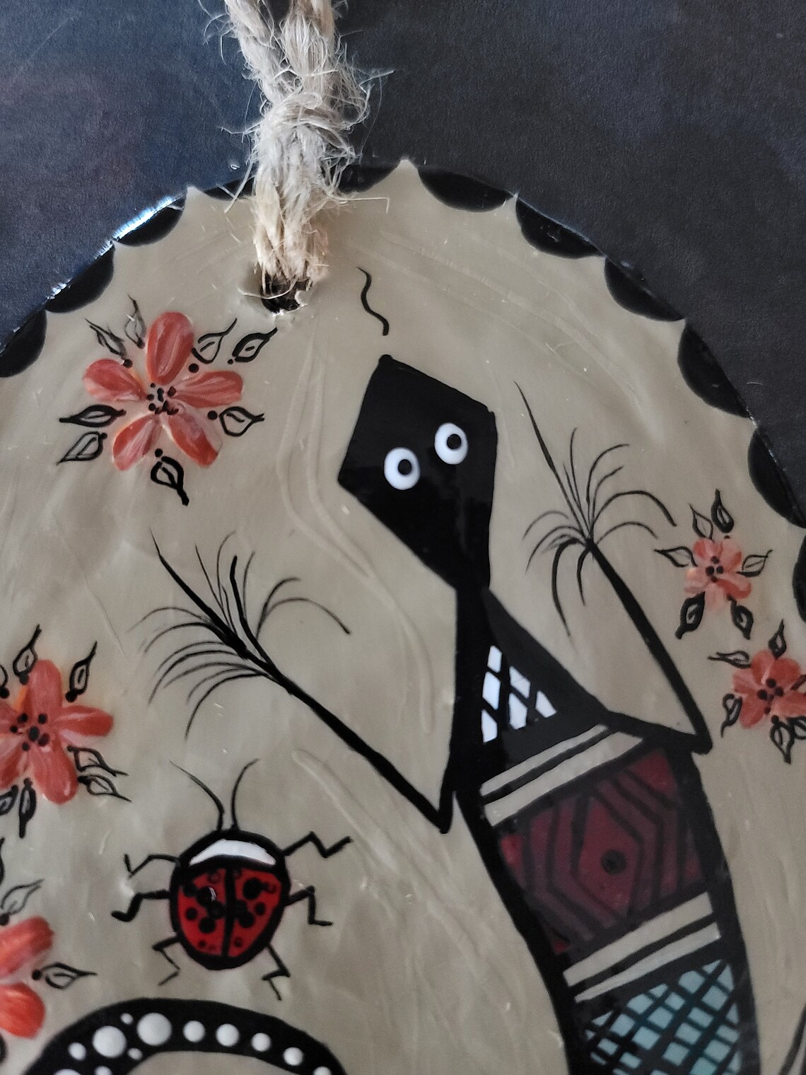 Native American Pottery Lizard Wall Hanging - Etsy