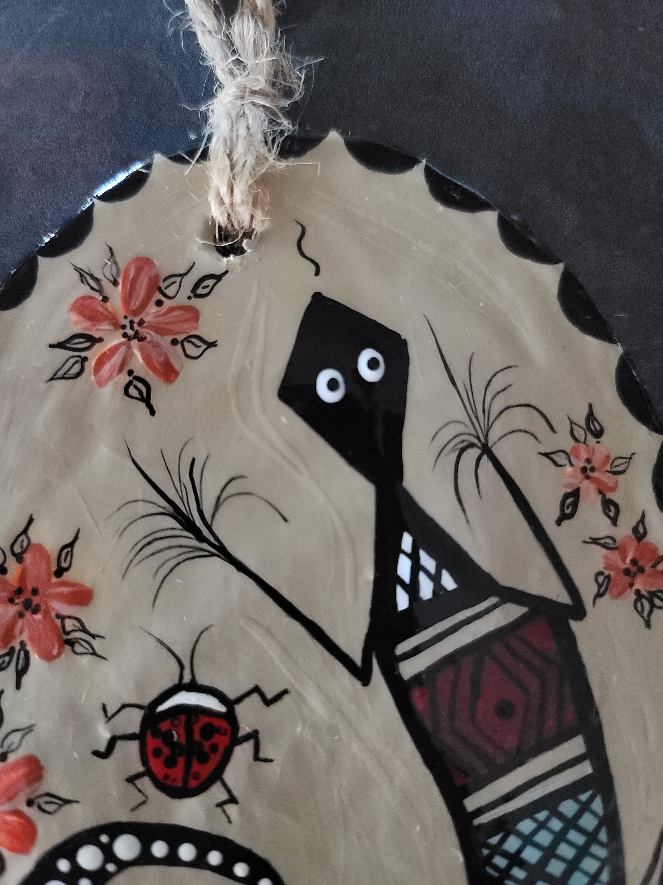 Native American Pottery Lizard Wall Hanging - Etsy