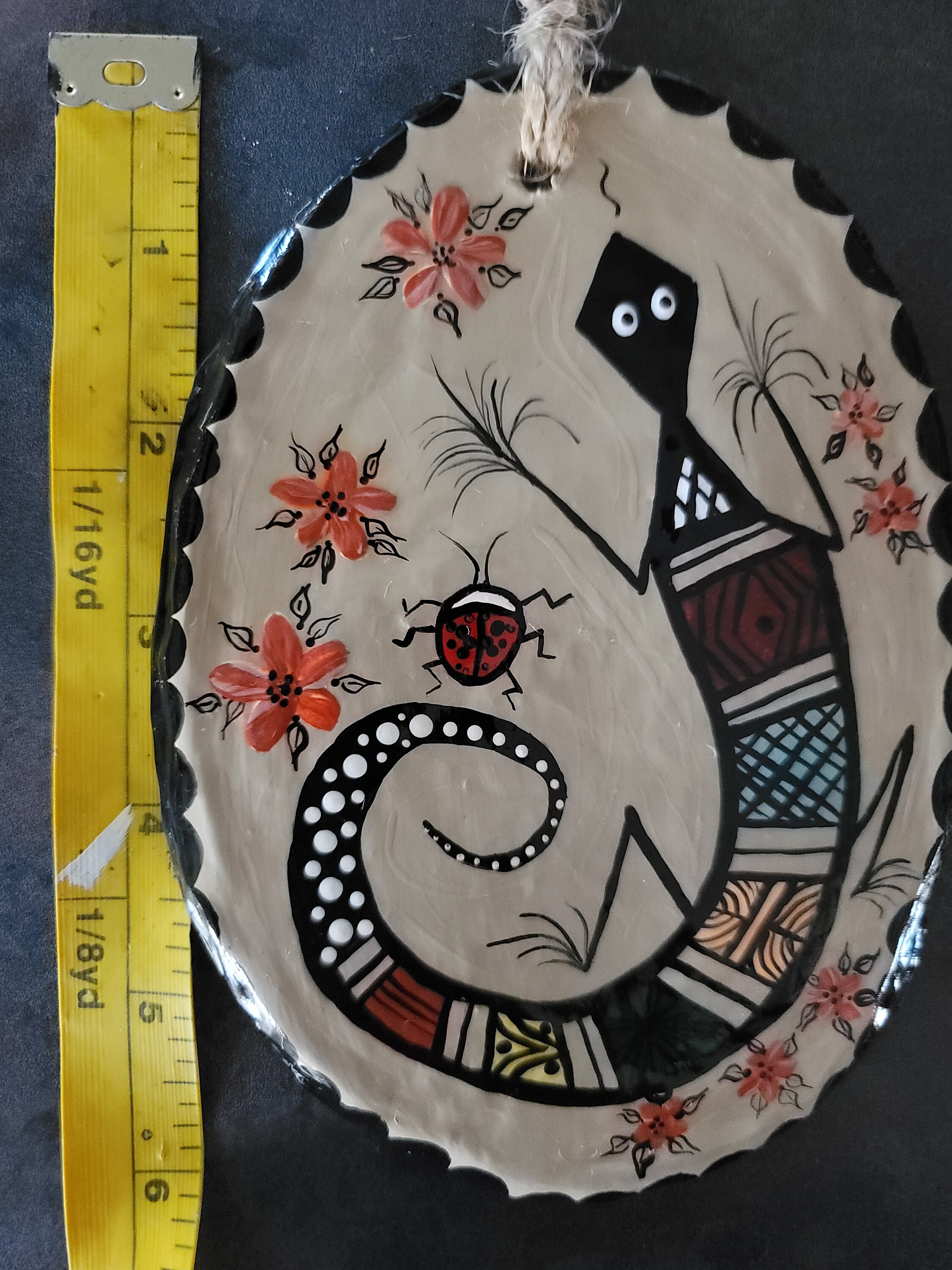 Native American Pottery Lizard Wall Hanging - Etsy