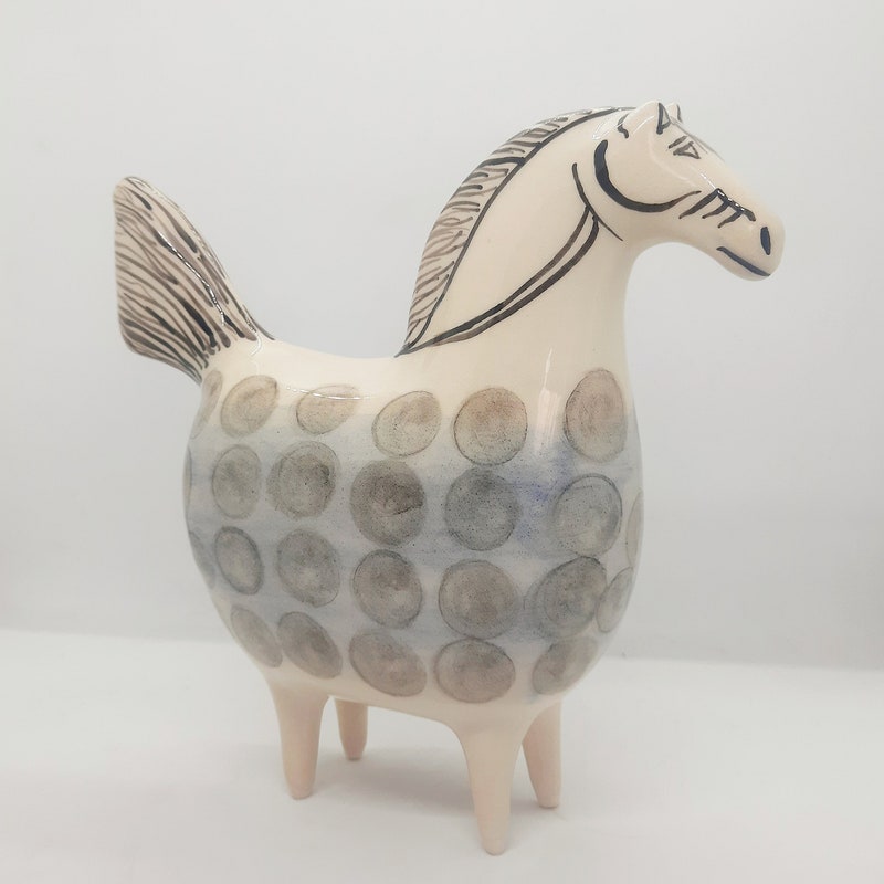 Ceramic Horse - Etsy