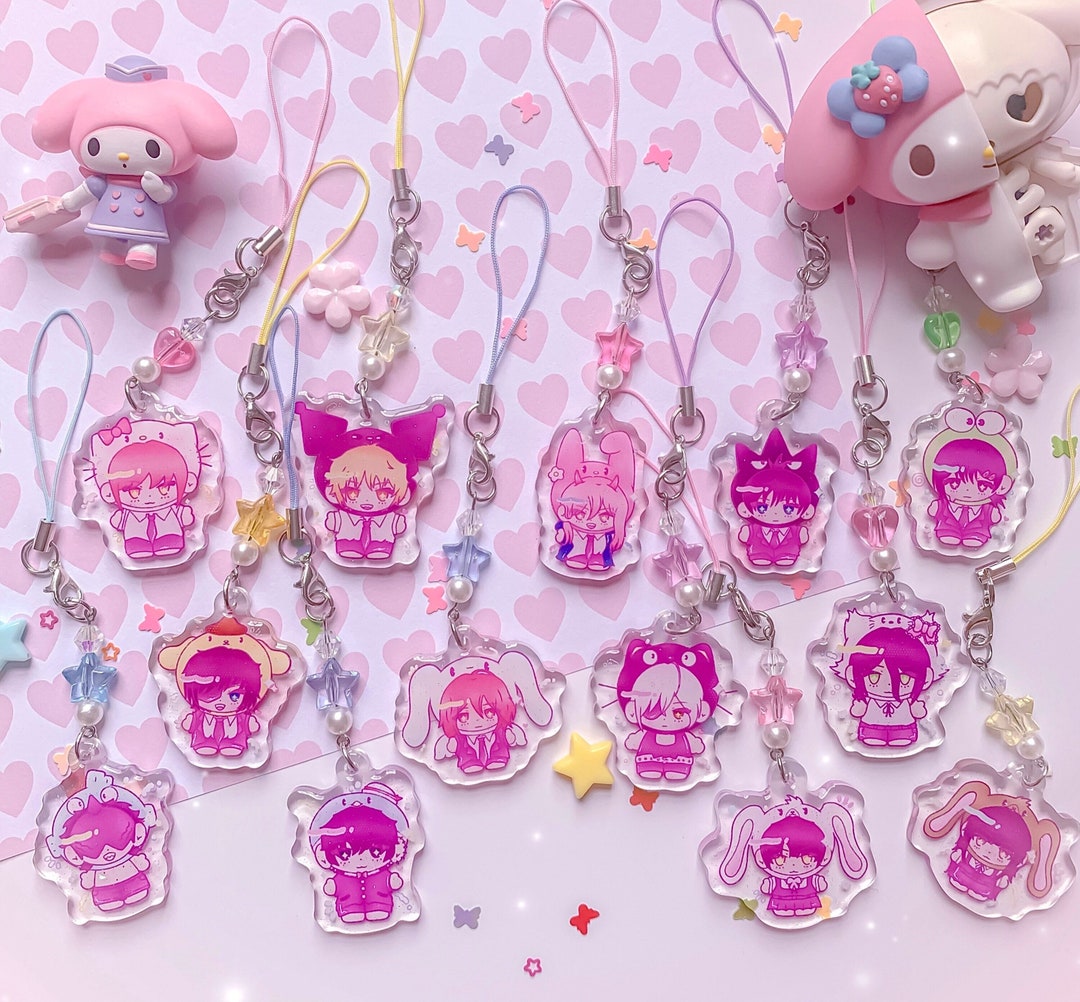 CSM Kawaii Hat | Phone Charms - Etsy