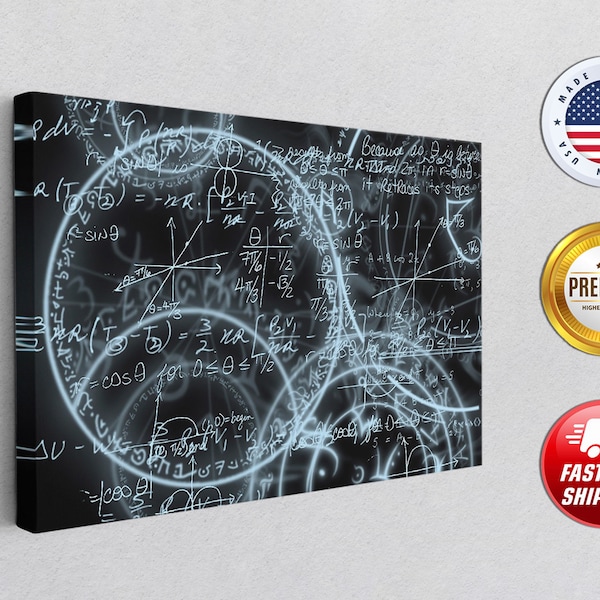 Mathematics Wall Art - Etsy