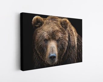 Brown Bear Poster | Etsy