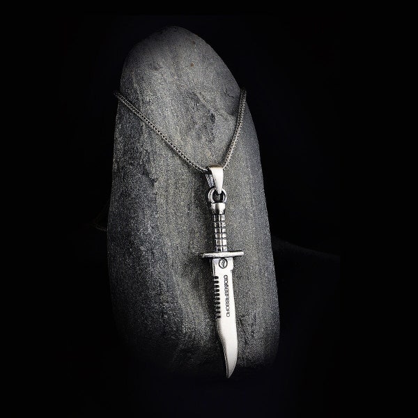 Knife Necklace - Etsy