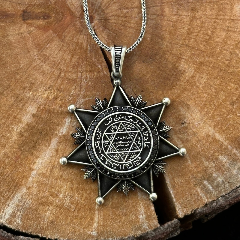 Star of Solomon Pendant - Etsy