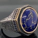 Man Lapis Lazuli Ring, Natural Lapis Ring , Turkısh Handmade Lapis Ring ...
