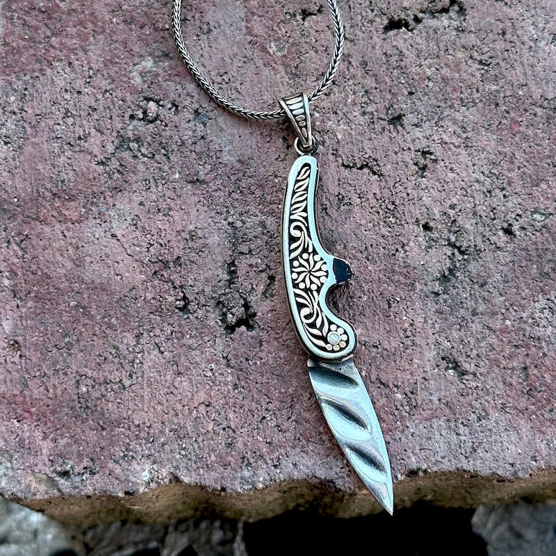 Dagger Pendant - Etsy