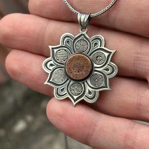 Silver Ayatul Kursi Necklace, Kalima Tawhid Necklace, Silver Arabic ...