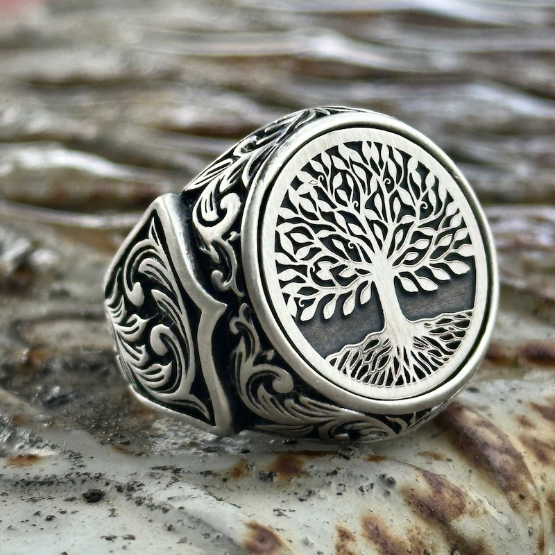 Tree of Life Ring - Etsy