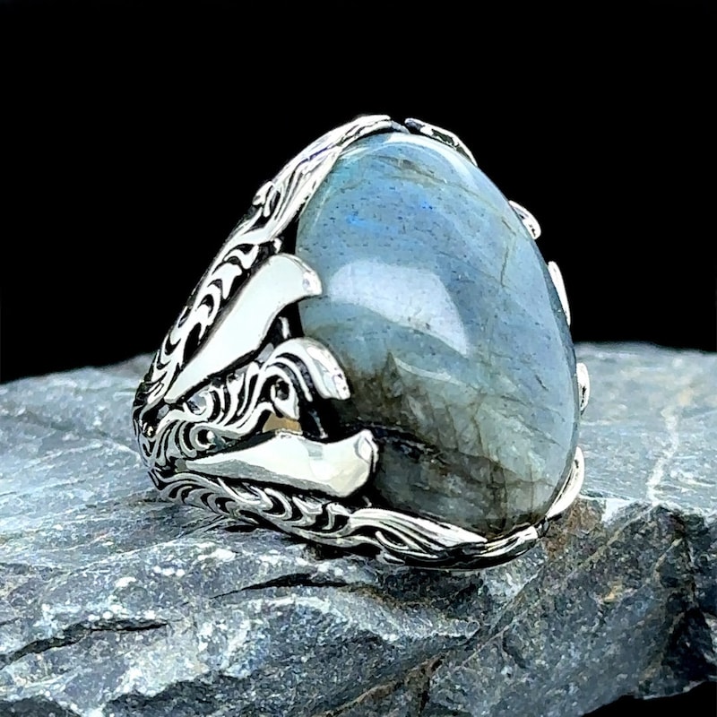 Mens Labradorite - Etsy