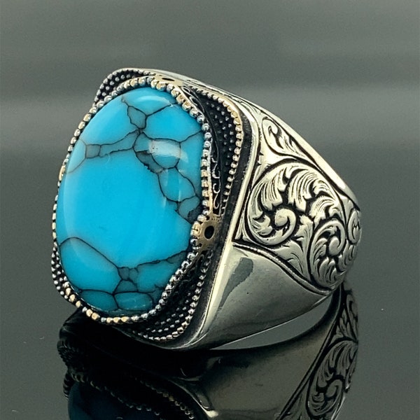 Turquoise Jewelry for Men - Etsy