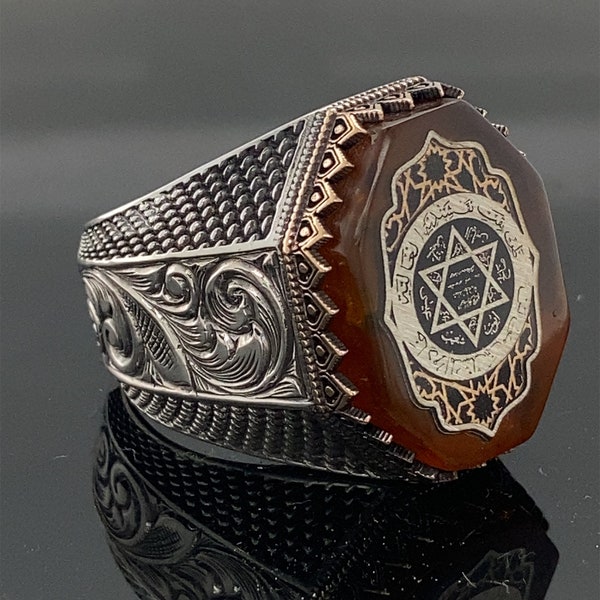 Seal of Solomon Ring - Etsy