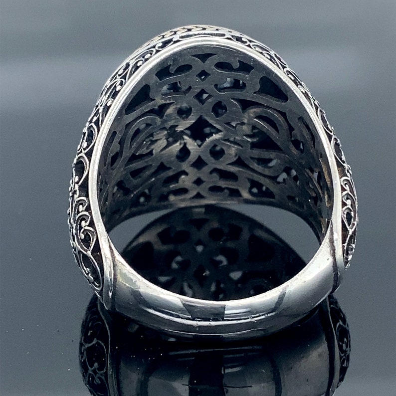 Silver Scale Ring Man Handmade Ring Men Handmade Libra - Etsy