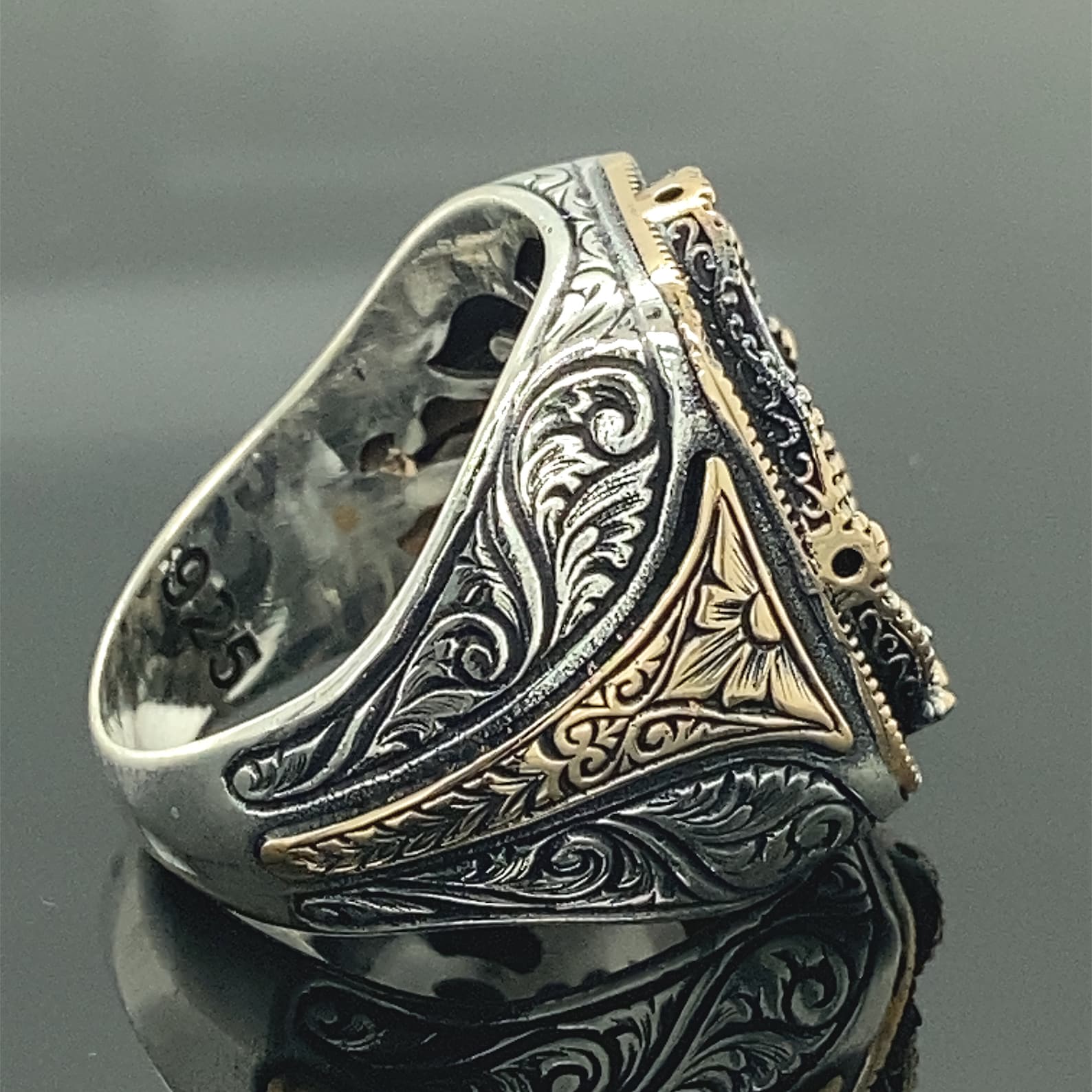 Silver Scale Ring , Men Handmade Libra Ring , Lawyer Ring , Silver ...