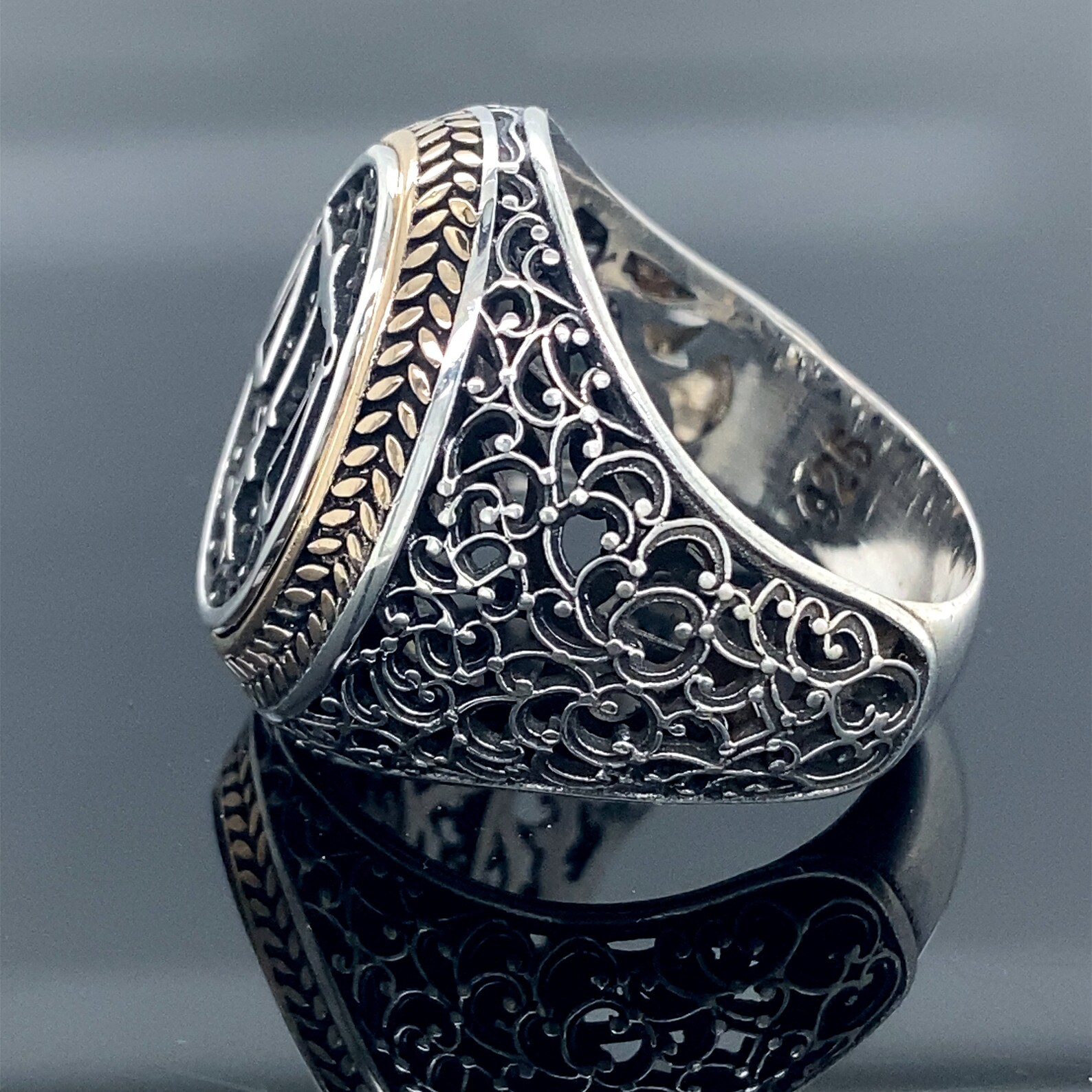 Silver Scale Ring Man Handmade Ring Men Handmade Libra - Etsy