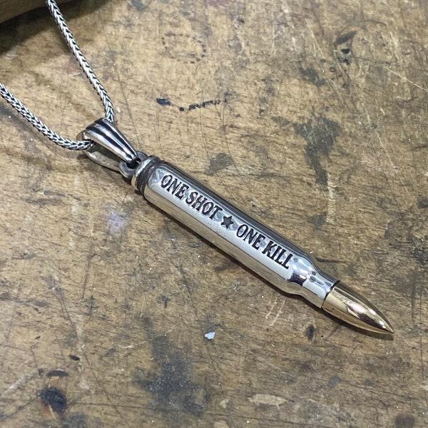 Bullet Necklace - Etsy