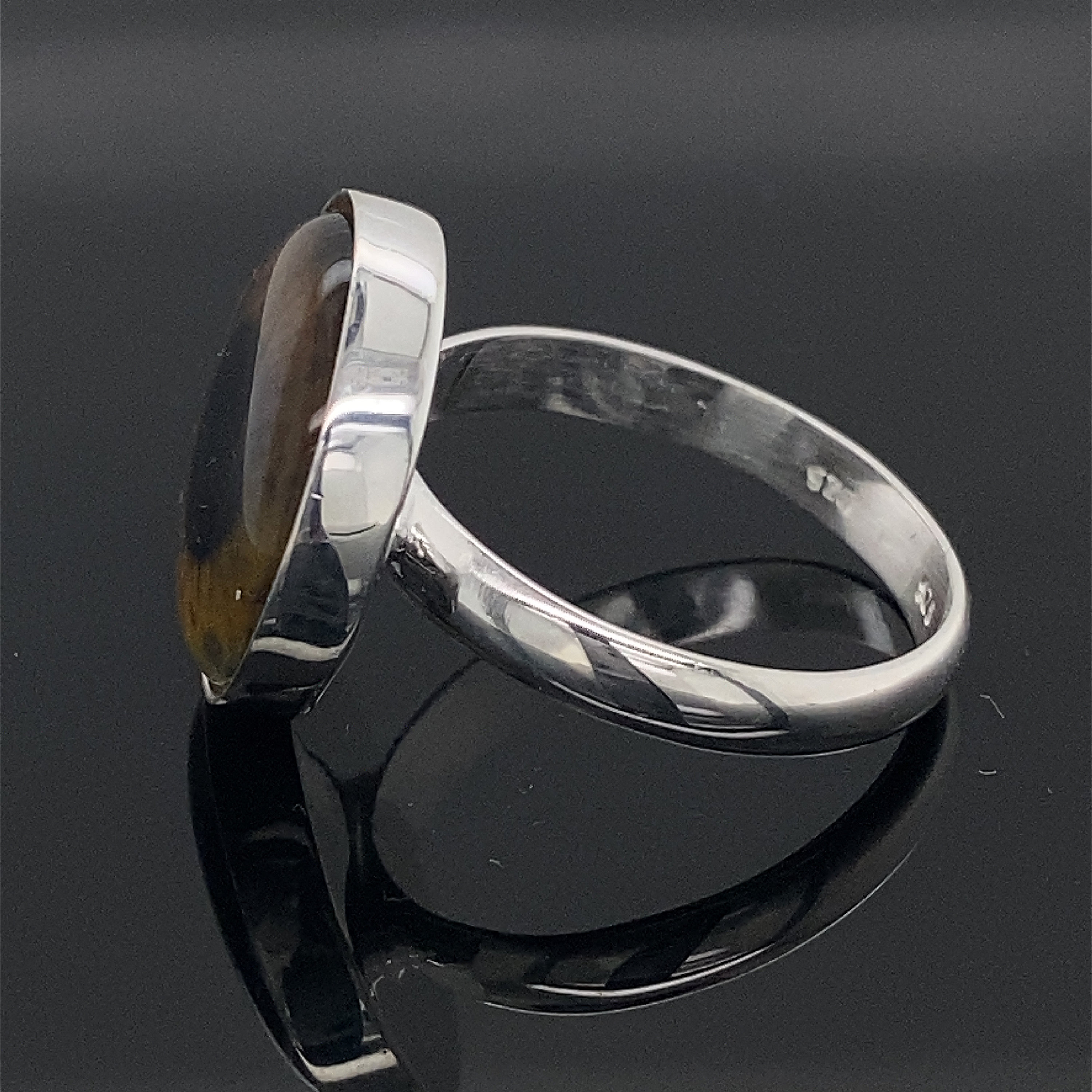 Silver Evil Eye Ring , Silver Protective Women's Ring , Silver Nazar ...
