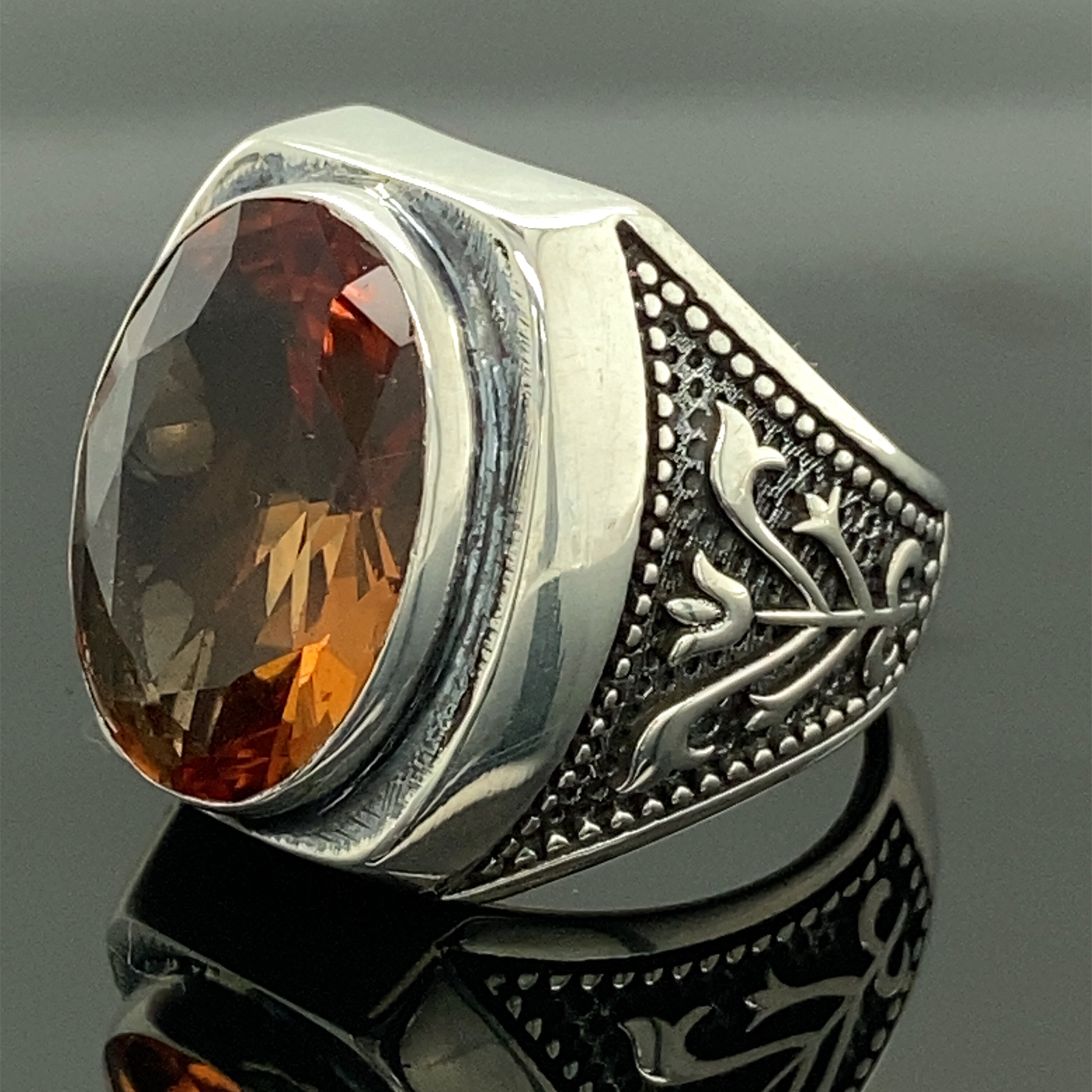 Men Handmade Ring Sultanite Stone Ring oval Zultanite - Etsy