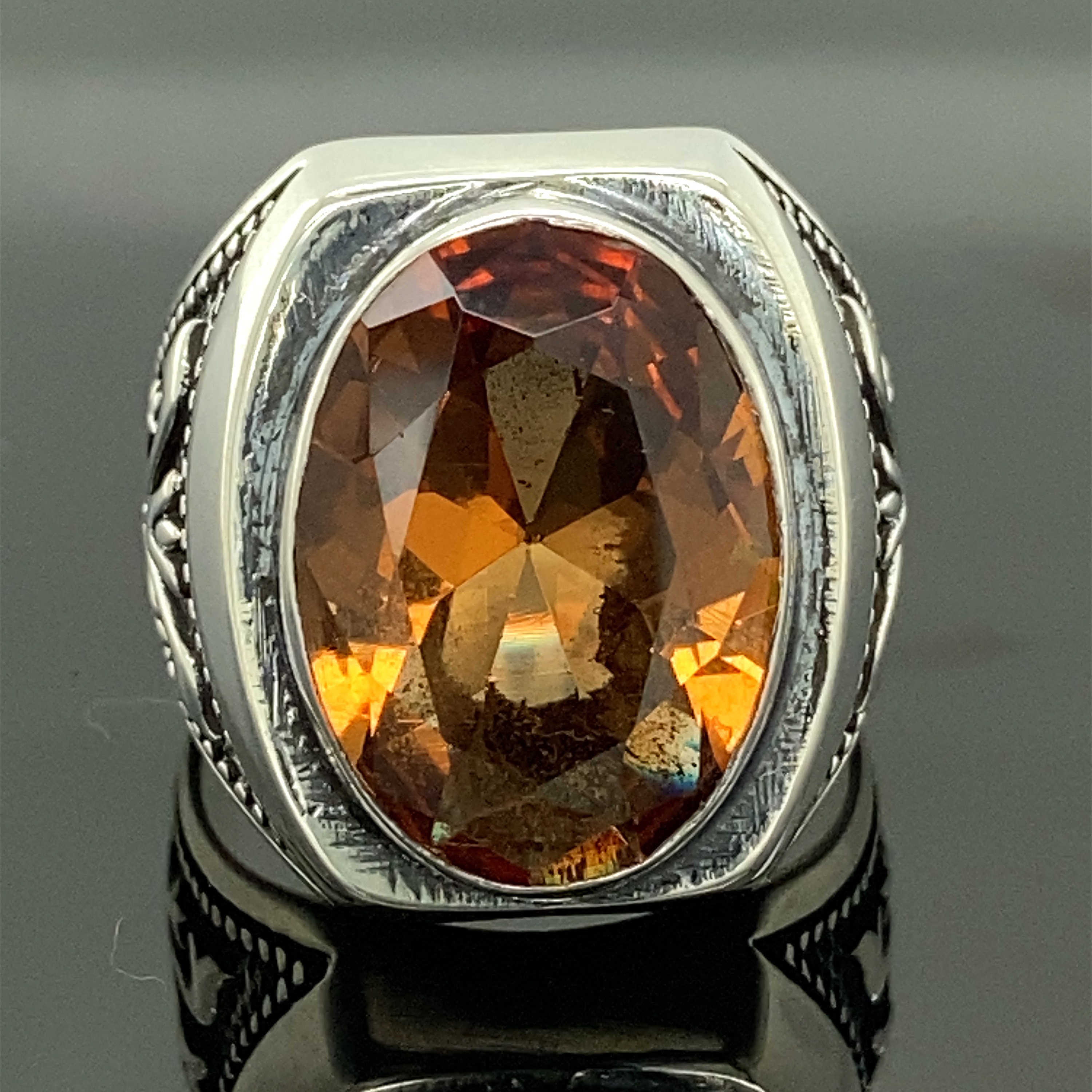 Men Handmade Ring Sultanite Stone Ring oval Zultanite - Etsy