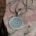 Silver Seal of Solomon Necklace, King Solomon Signet Necklace ...