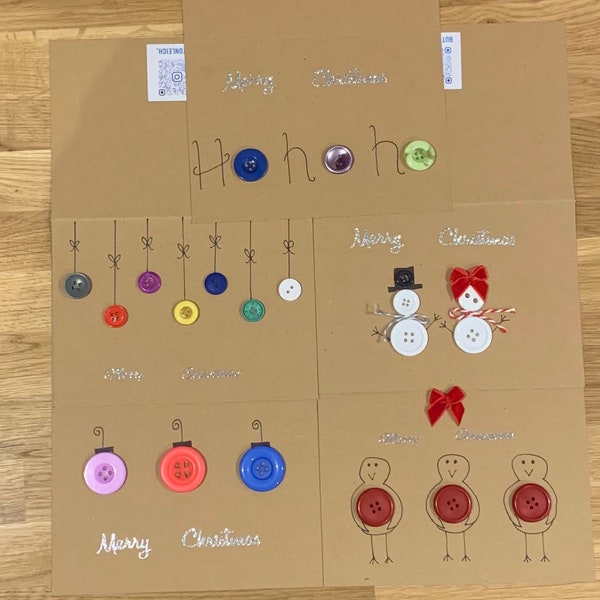 Button Cards - Etsy
