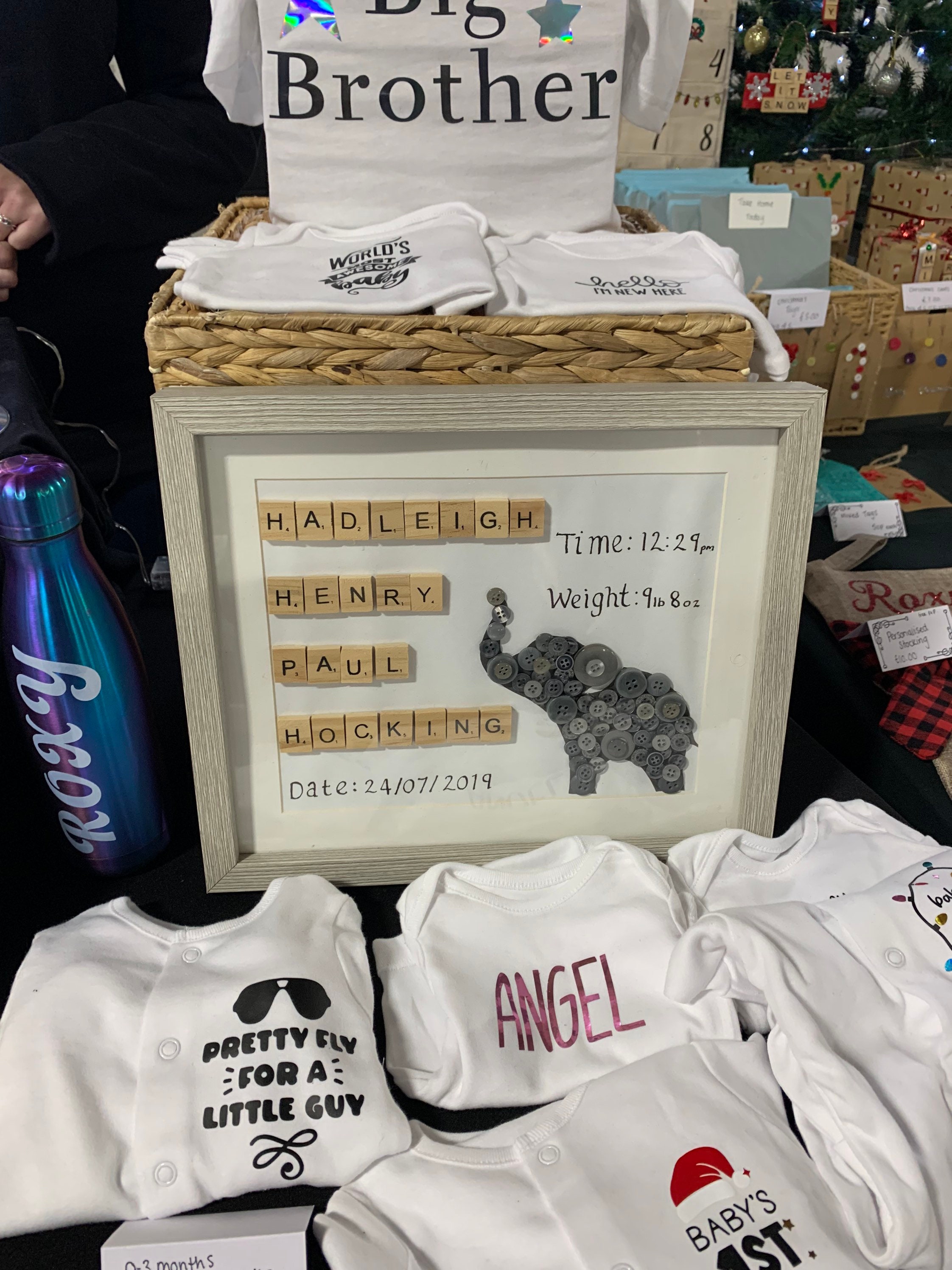 Personalised Birth Frame Details of Birth - Etsy