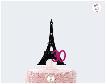 Paris Cake Topper | Etsy