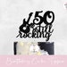 50 & Still Rocking Cake Topper Personalized Age Cake Topper Birthday ...