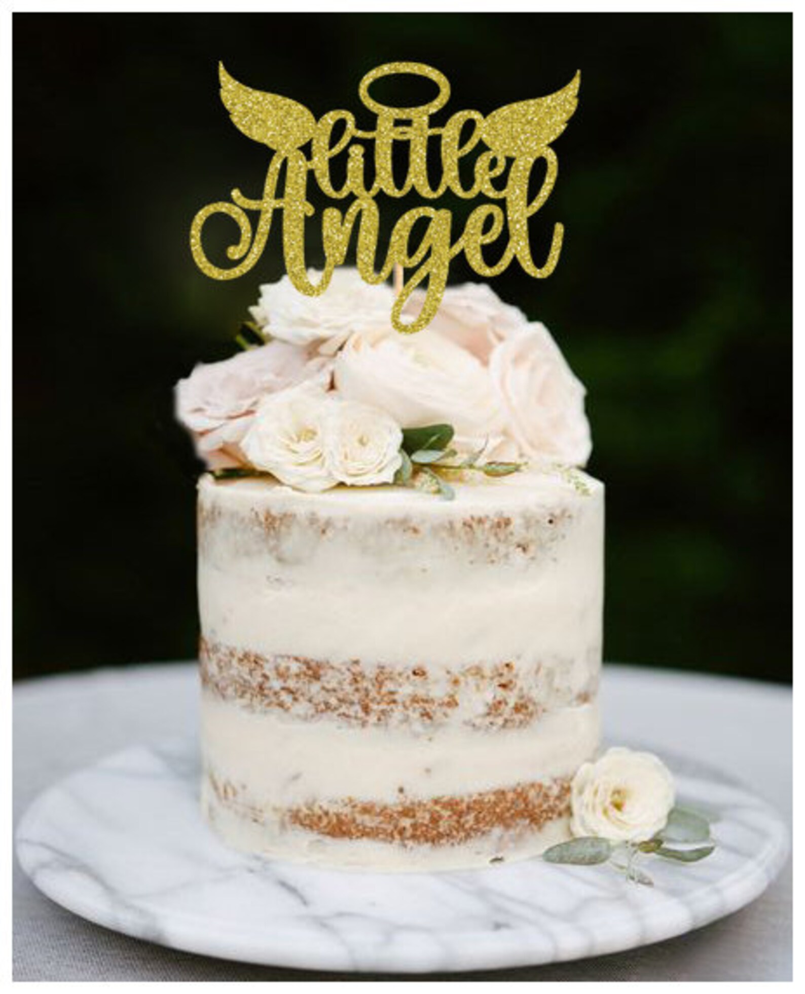 Little Angel Cake Topper, Baby Shower, Birthday Baby - Etsy Canada