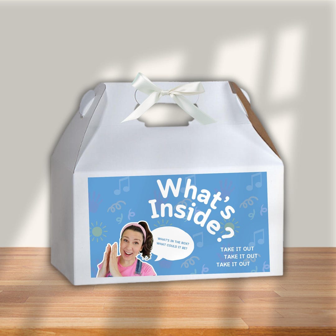 Ms Rachel Gable Box What’s in the Box, What Could It Be, Party Favor ...