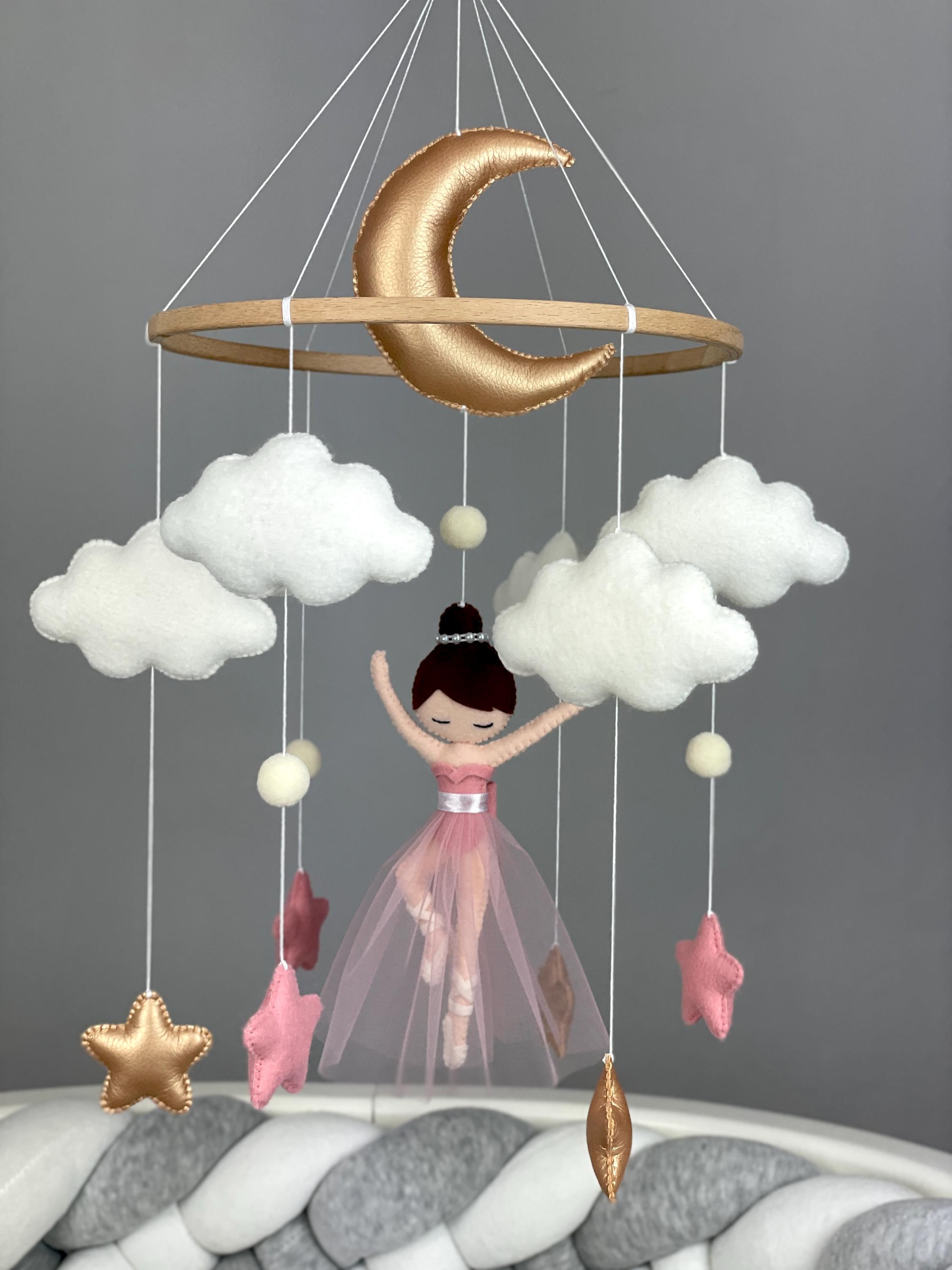 Ballerina Baby Mobile Girl Ballerina Nursery Decor Ballet Mobile ...