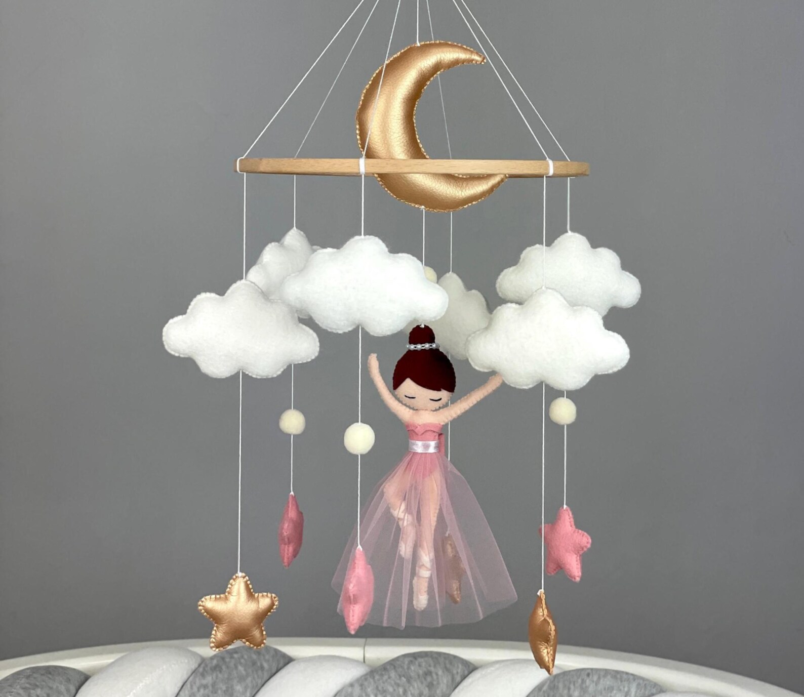 Ballerina Baby Mobile Girl Ballerina Nursery Decor Ballet Mobile ...