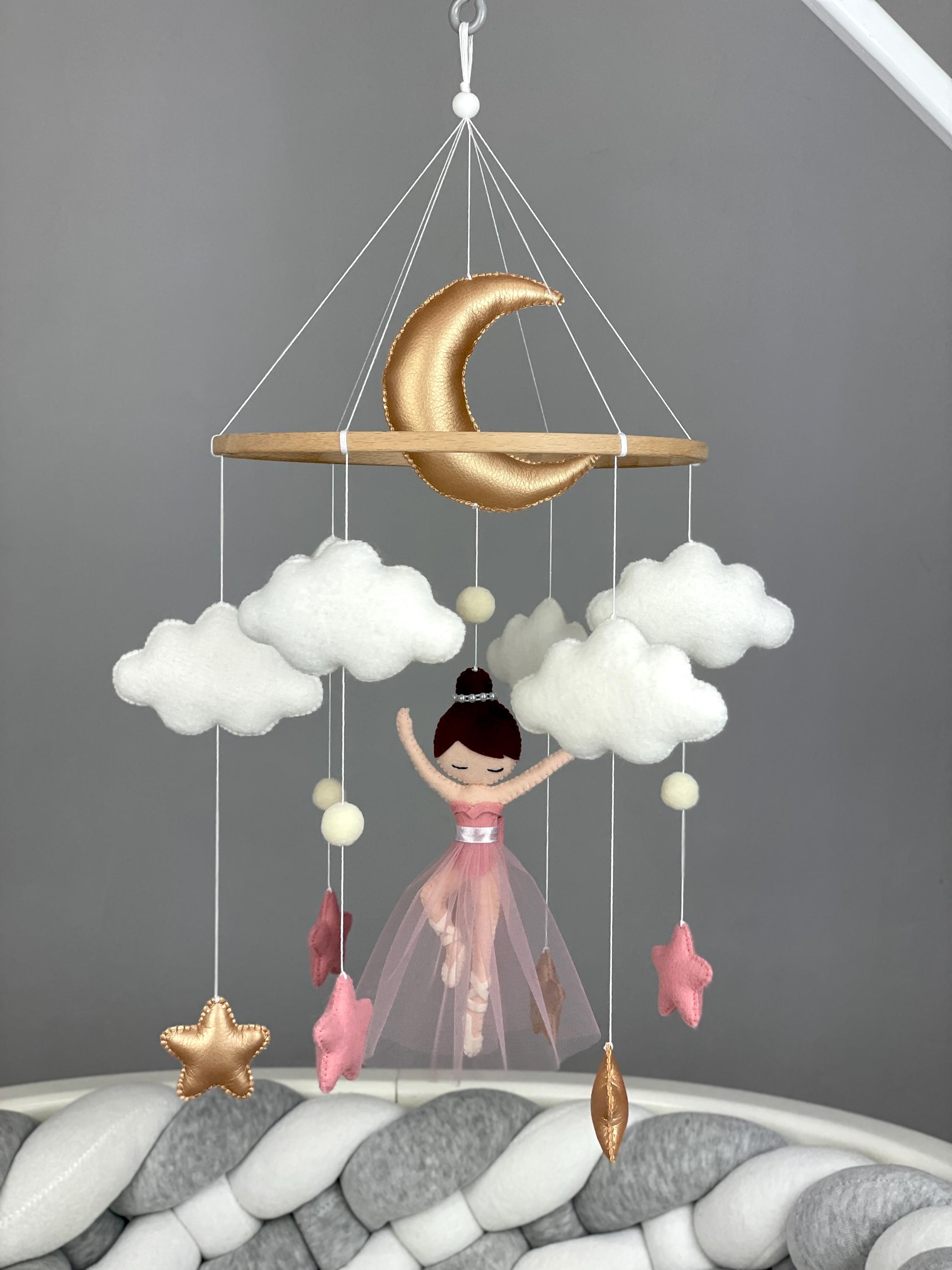 Ballerina Baby Mobile Girl Ballerina Nursery Decor Ballet Mobile ...