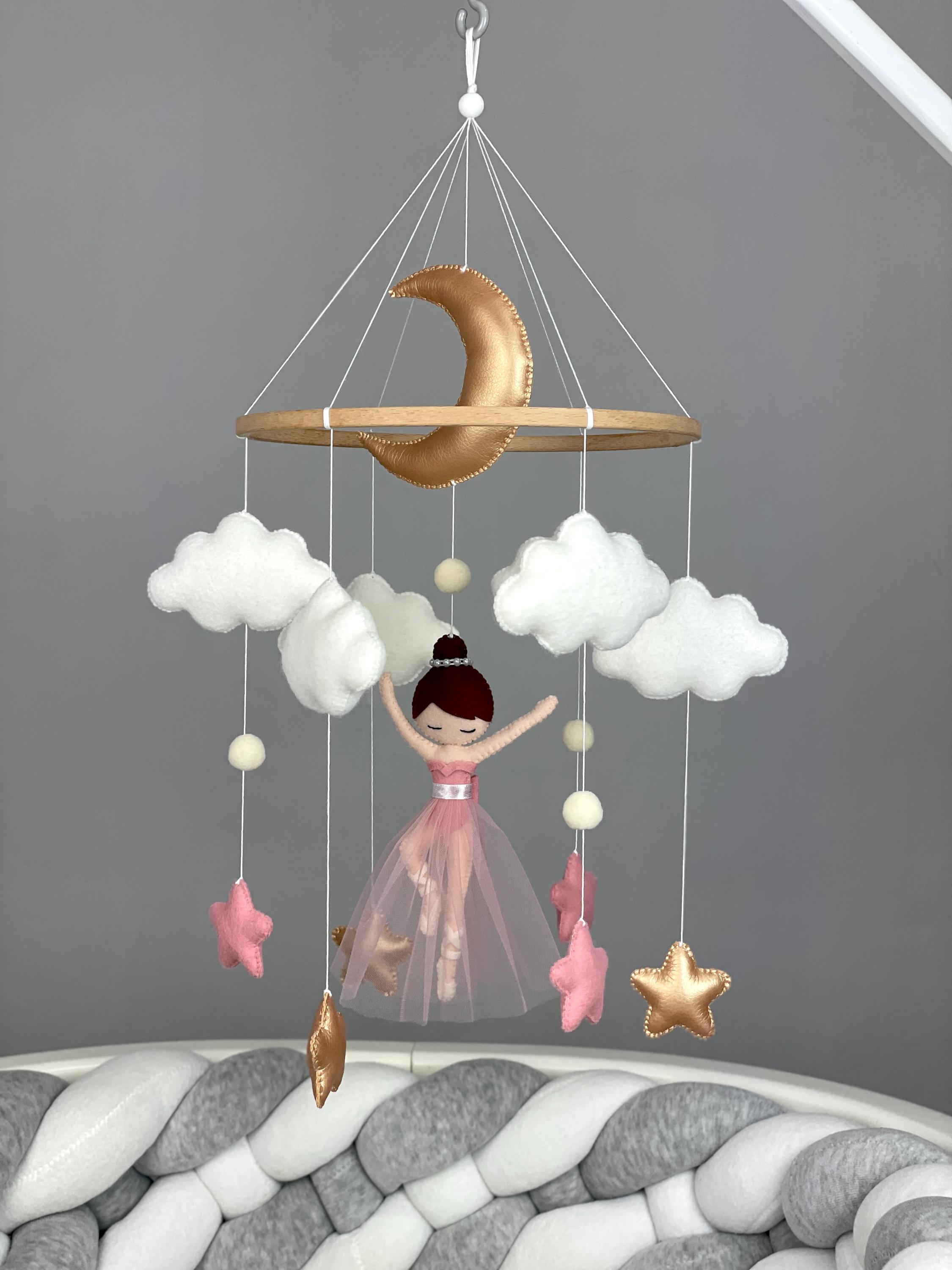Ballerina Baby Mobile Girl Ballerina Nursery Decor Ballet Mobile ...