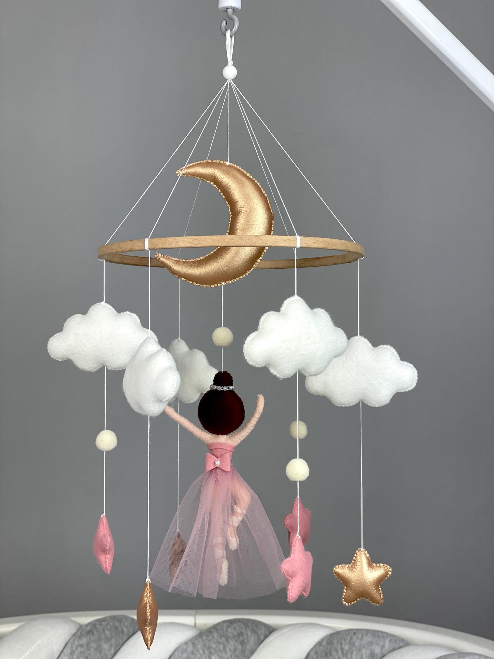 Ballerina Baby Mobile Girl Ballerina Nursery Decor Ballet Mobile ...