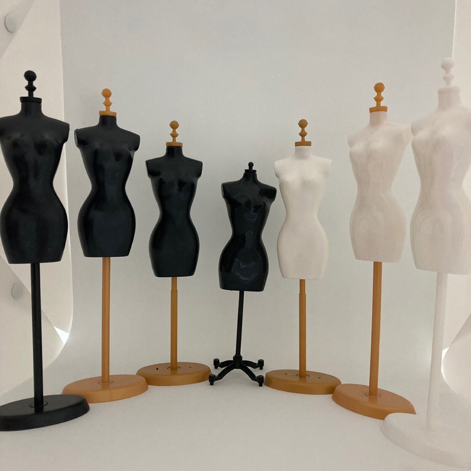 7types Torso Miniature Torso Miniature Mannequin For Etsy