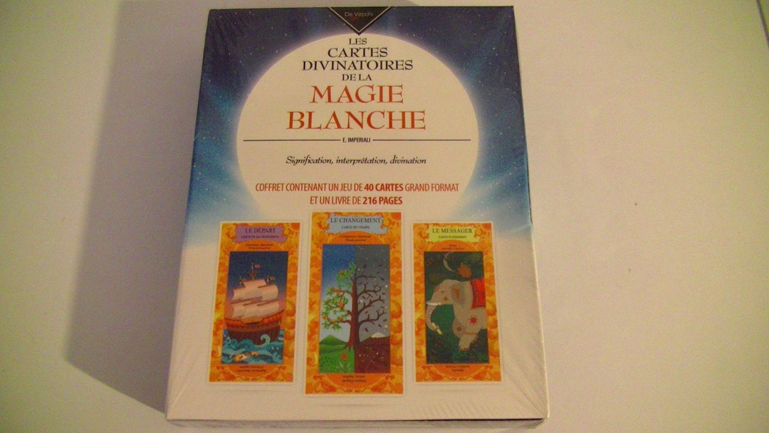 White Magic Divination Cards - Etsy
